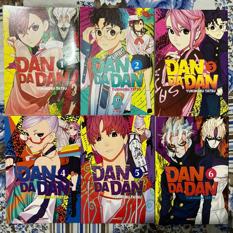Coleção Mangá Dandadan - Volumes 1 ao 6 | Shopee Brasil