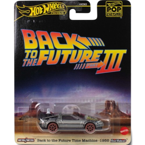 Hot Wheels Pop Culture Back To The Future Time machine HXD63 - Mattel ...