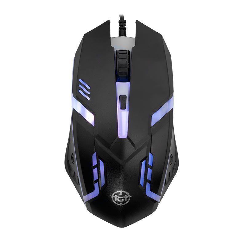 Mouse Gamer Tgt Gm25, Rainbow, 2400dpi, 4 Botoes, Preto | Shopee Brasil