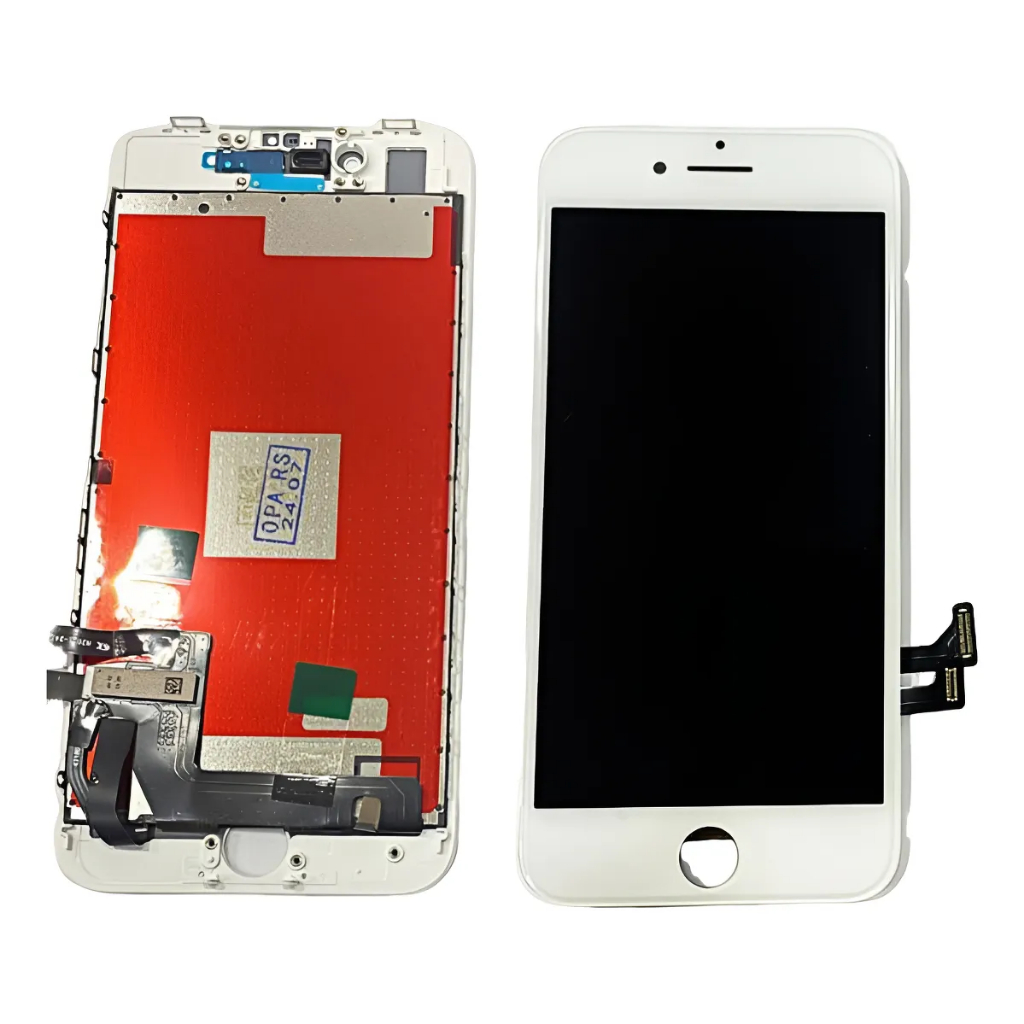 Tela Display Compatível iPhone 8 / 8G LCD Retina 60Hz - Cor Branca ...
