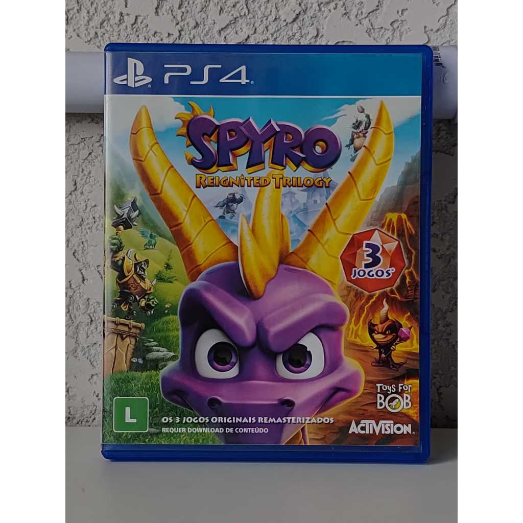 Jogo Spyro Reignited Trilogy Original PS4 | Shopee Brasil