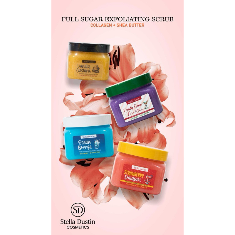 Esfoliante Corporal SUGAR STELLA DUSTIN 500G | Shopee Brasil