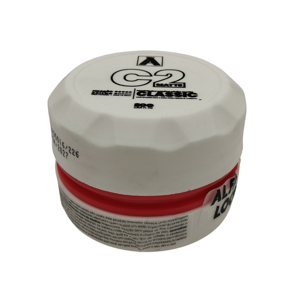 Cera Modeladora Capilar Classic Matte 80 – Fixação Forte e Efeito Seco ...