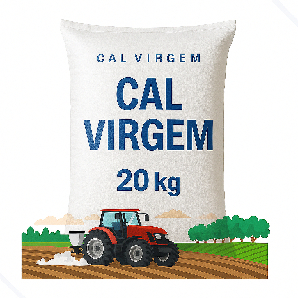 Cal Virgem Agrícola - Saco 20kg Bella Donna | Shopee Brasil