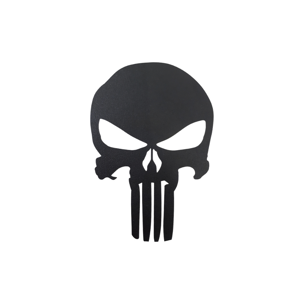 Adesivo Caveira Logo Justiceiro Marvel Punisher Skull | Shopee Brasil