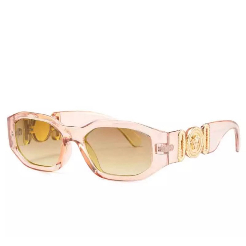 Óculos De Sol Modelo Versace Polígono Krawk Medusa Masculino Feminino ...
