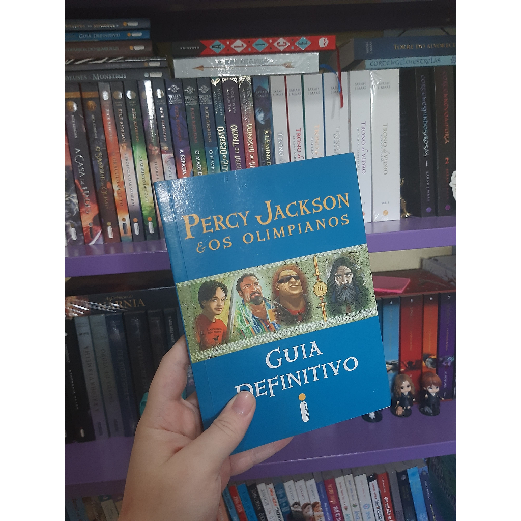 Guia Definitivo Percy Jackson E Os Olimpianos Capa Comum Shopee
