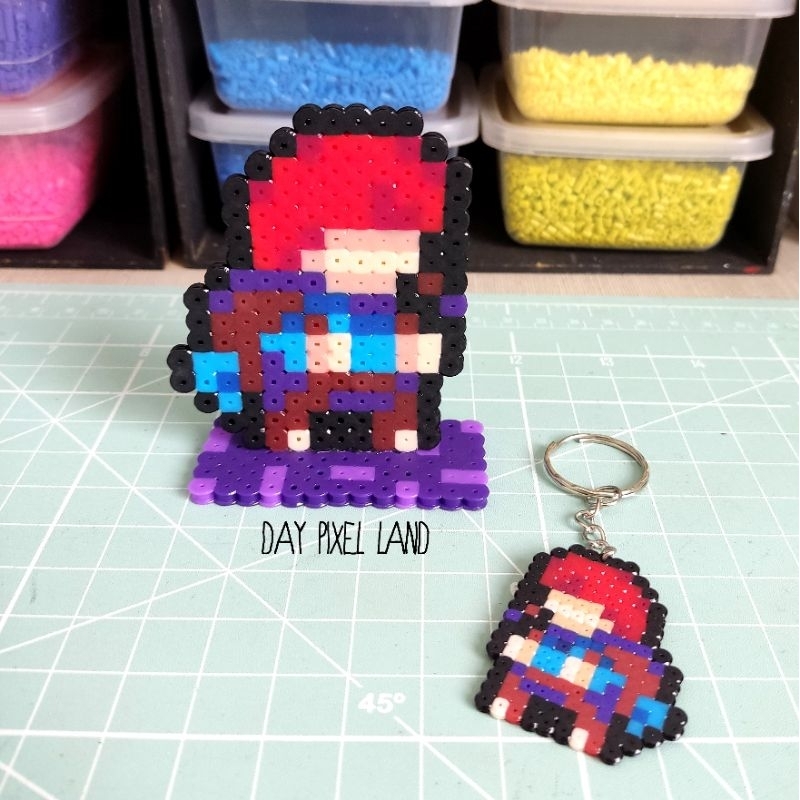 Madeline do Jogo Celeste em Pixel Arte colecionável ( Acessórios e ...