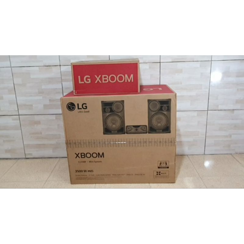 Mini System LG X Boom 3500W RMS Multi Bluetooth CL98 | Shopee Brasil