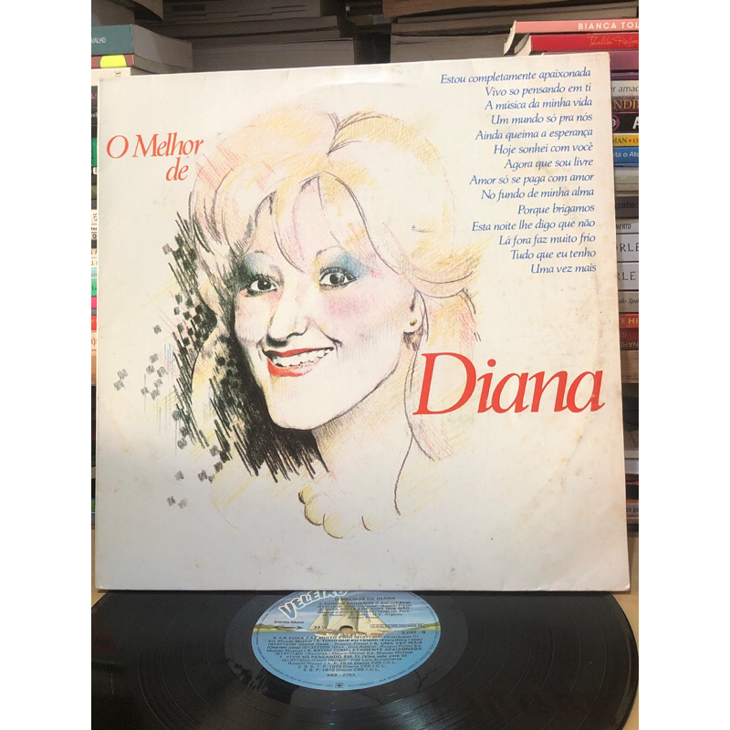 LP Vinil o melhor de Diana | Shopee Brasil
