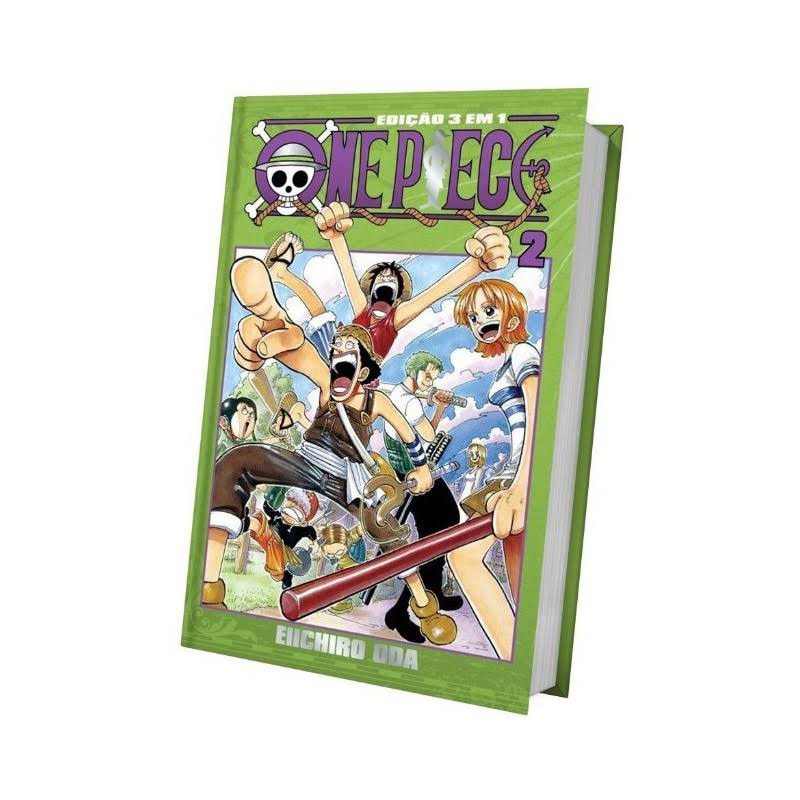 ONE PIECE VOL. 2 (3 em 1) - ORIGINAL | Shopee Brasil