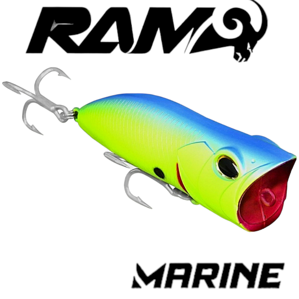 Isca Artificial Ram Popper 60 Marine Sports 6cm 9g Varias Cores ...