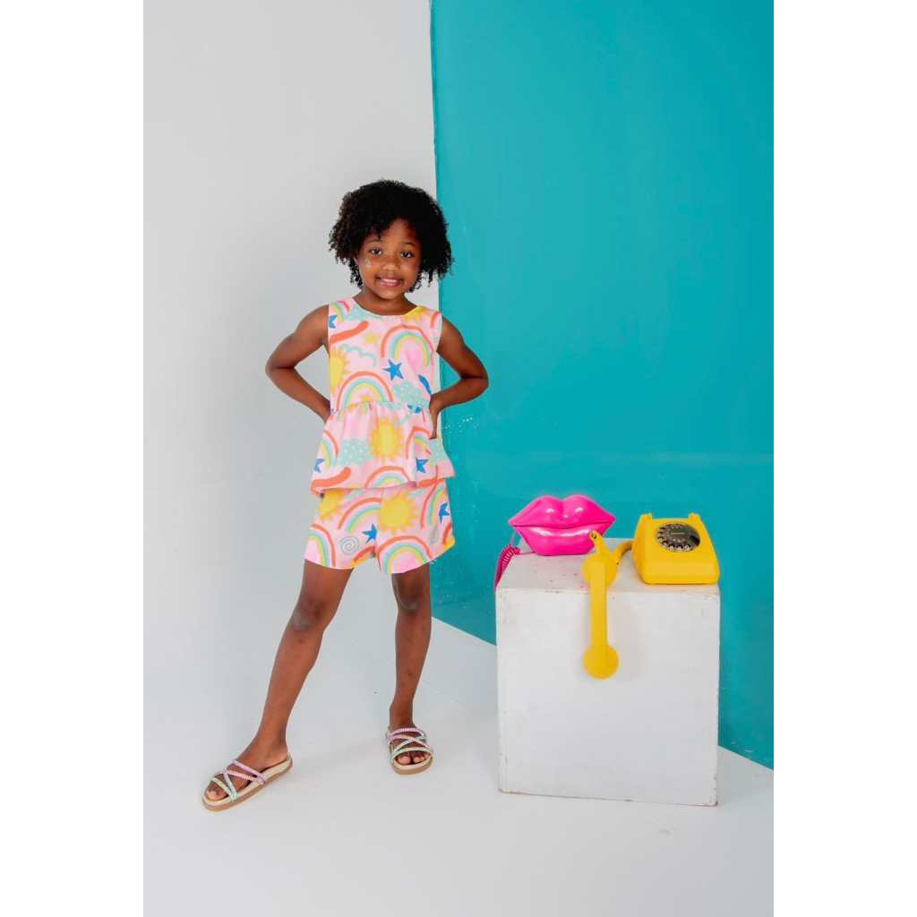 Conjunto Sol Colors | Shopee Brasil