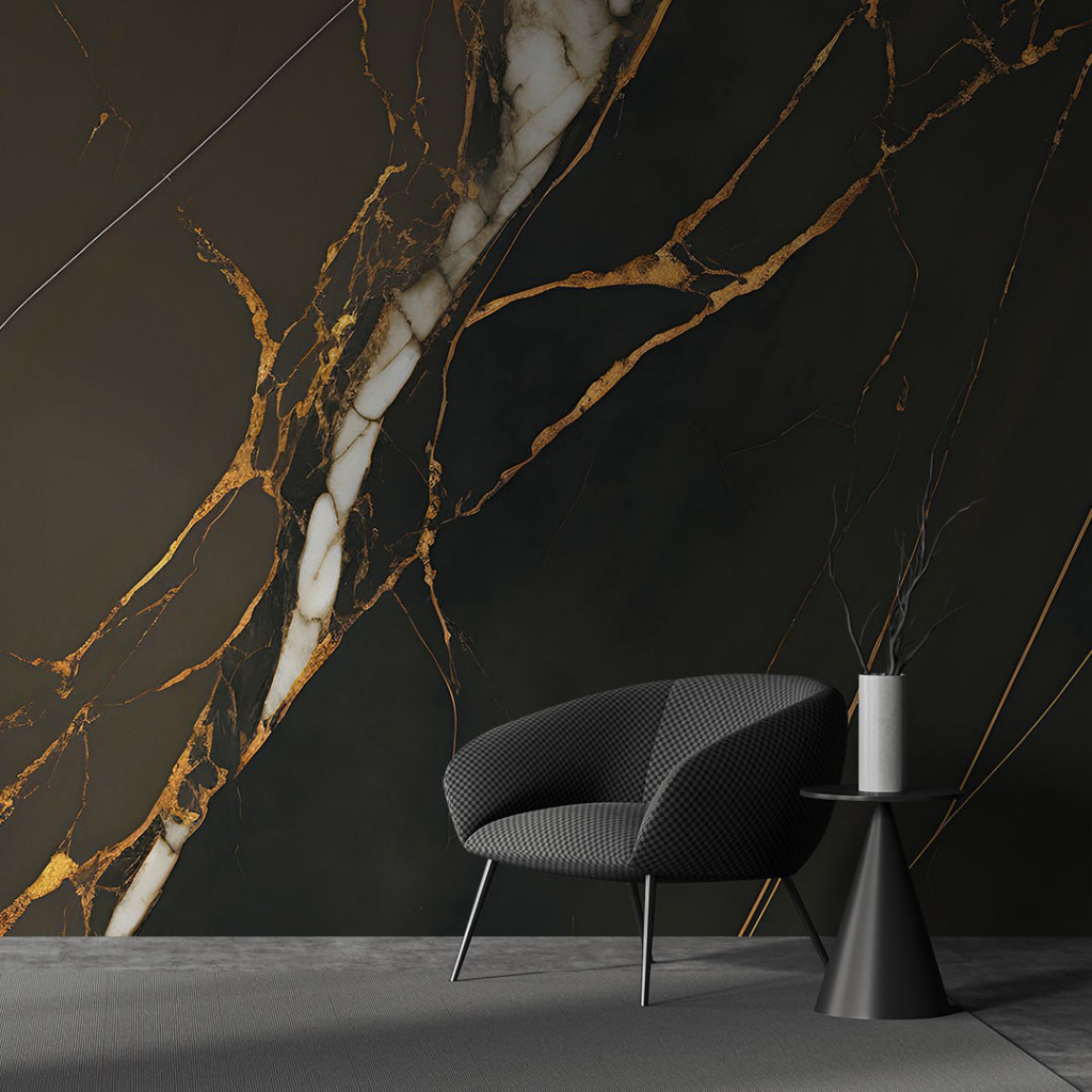 Papel Parede Efeito Mármore Design Sofisticado Visual Charme - Banner ...