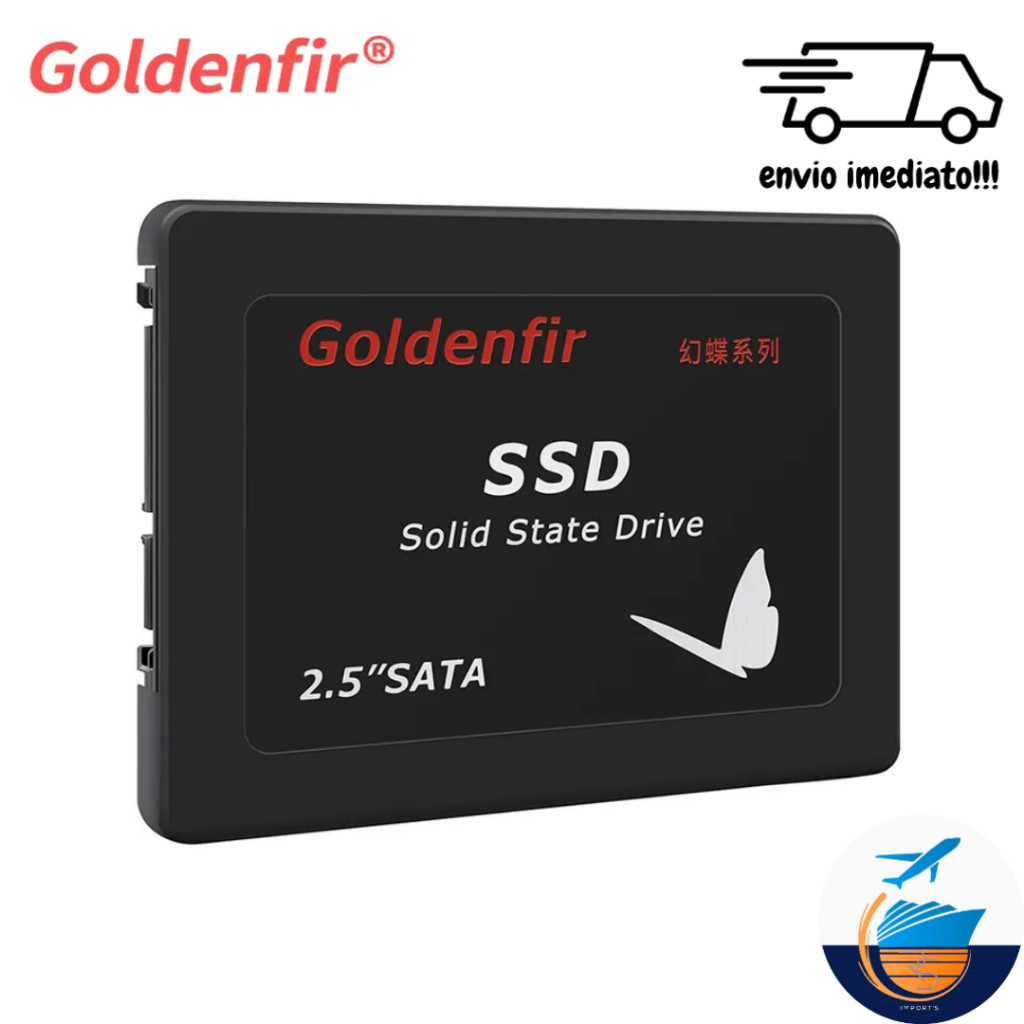 SSD Goldenfir Sata III 2.5 128GB-240GB-500GB ORIGINAL | Shopee Brasil