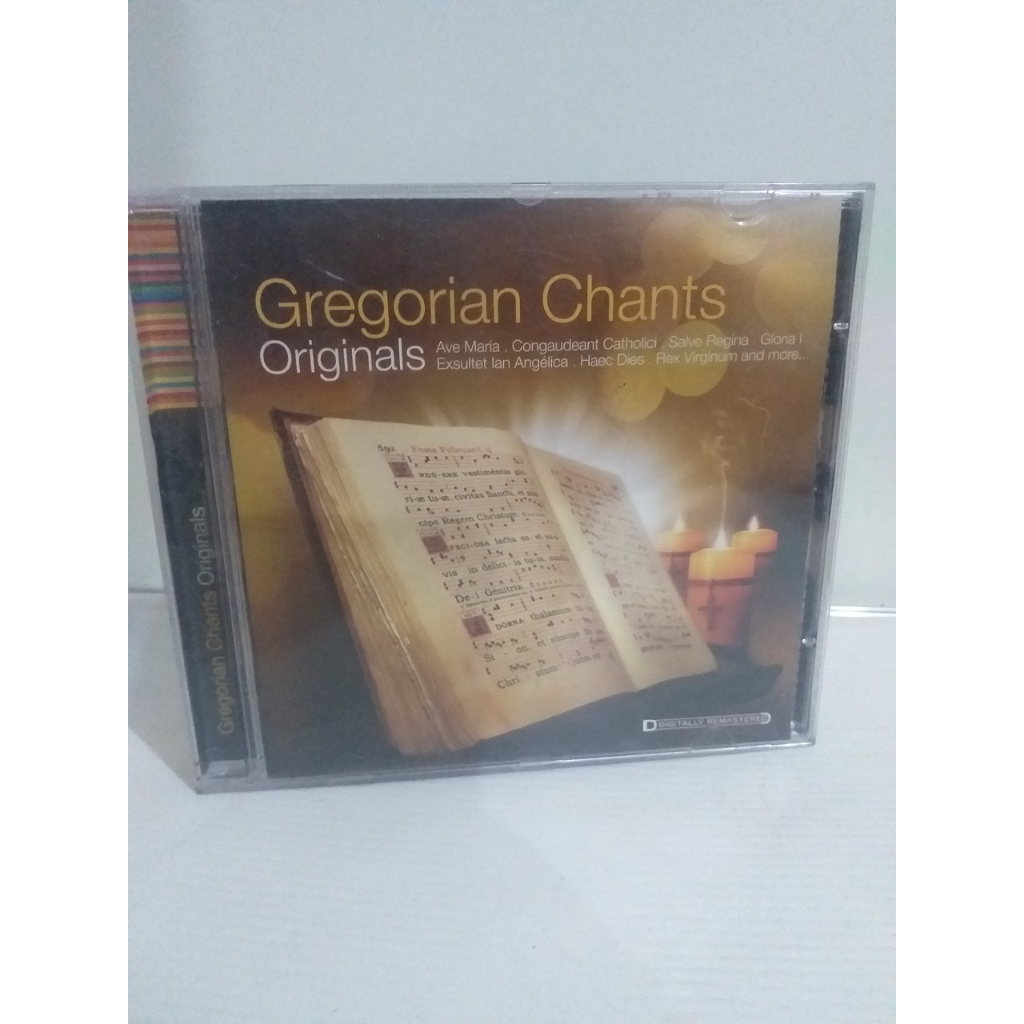 CD Gregorian Chants - Originals | Shopee Brasil