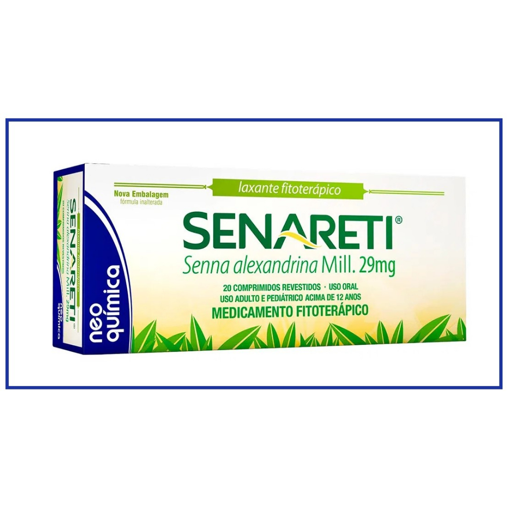 Senareti 29mg Com 20 Comprimidos - Neo Química | Shopee Brasil