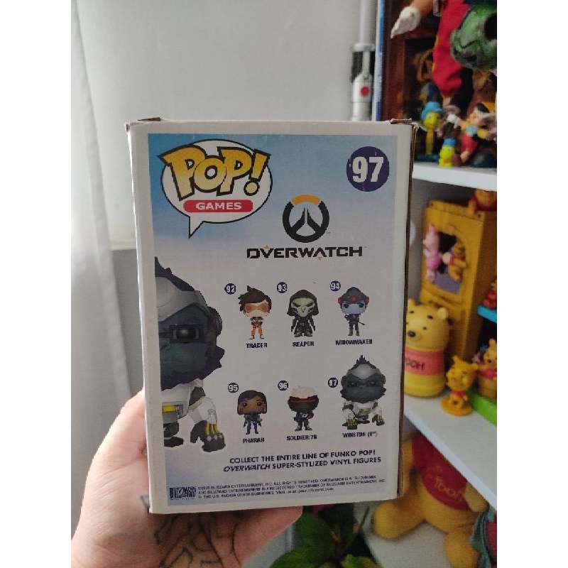 Funko Pop Winston Overwatch (97) | Shopee Brasil