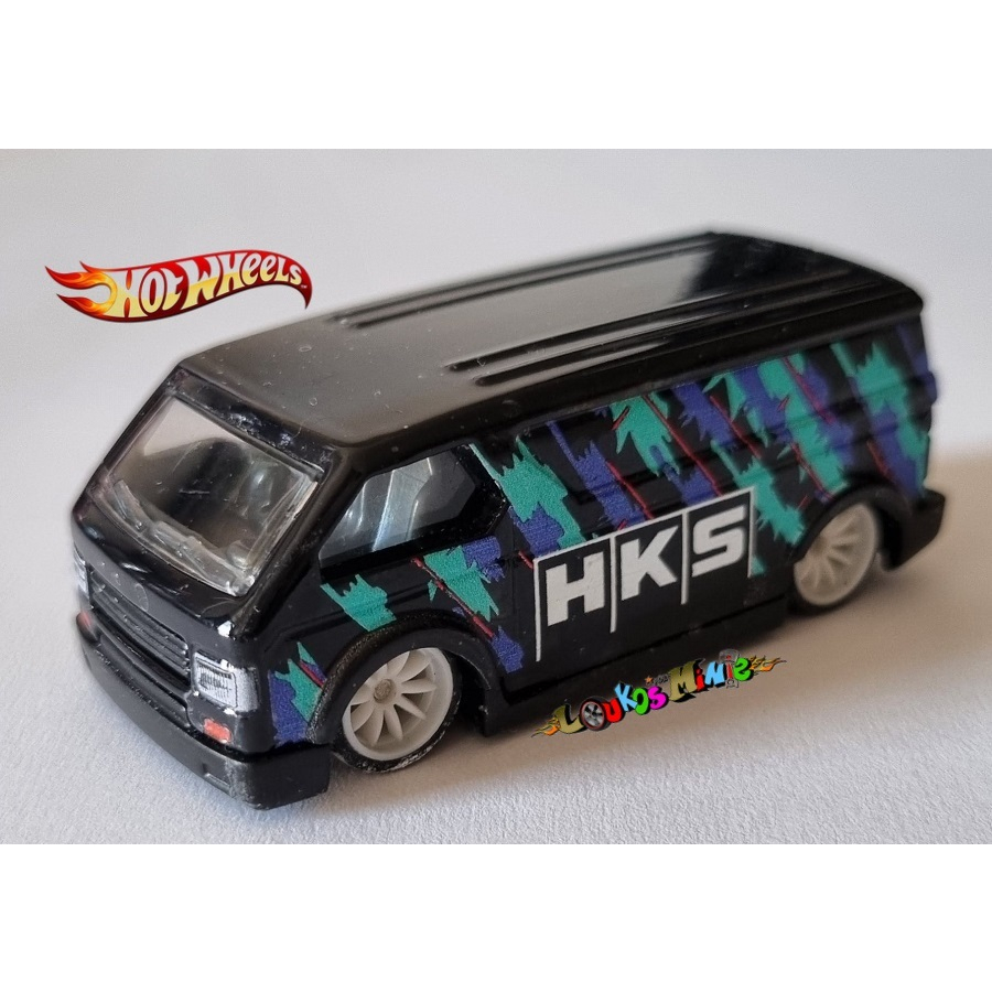 Hot Wheels MBK VAN HKS Pop Culture Speed Shop Garage Loose | Shopee Brasil