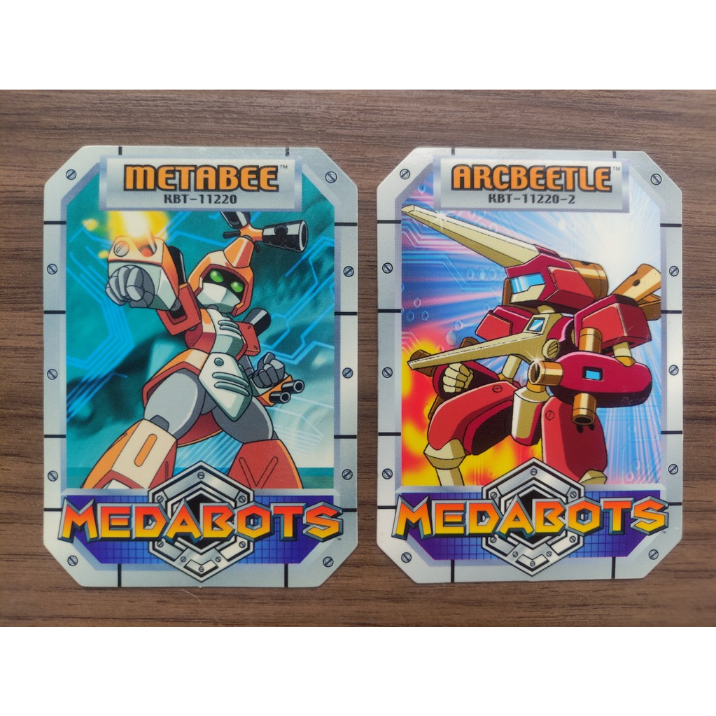 Cards Medabots | Shopee Brasil