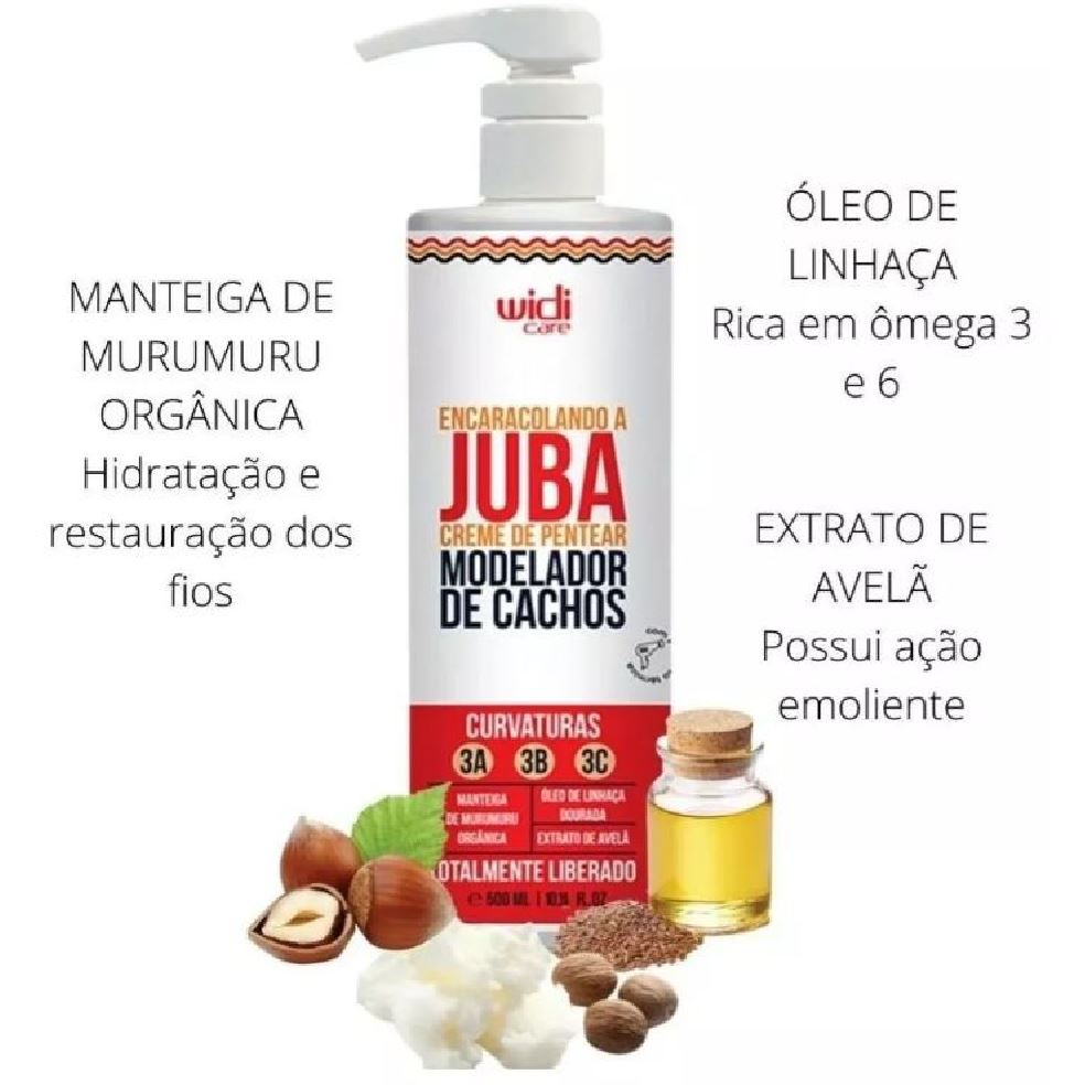 Widi Care Linha Juba Completa Monte do Seu Jeito o Kit | Shopee Brasil