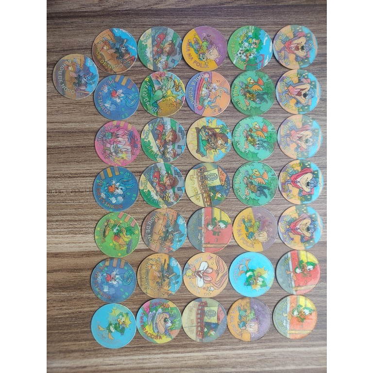 Tazos Tiny Toon Holográficos Elma Chips | Shopee Brasil