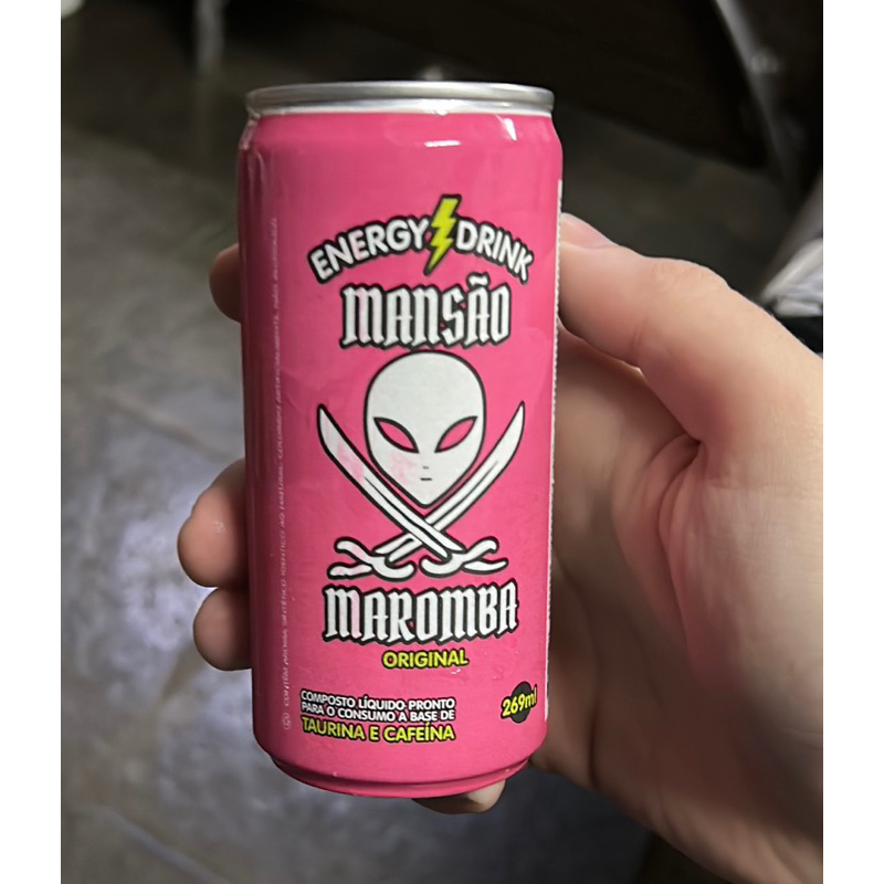 Energético Lata Mansão Maromba | Shopee Brasil