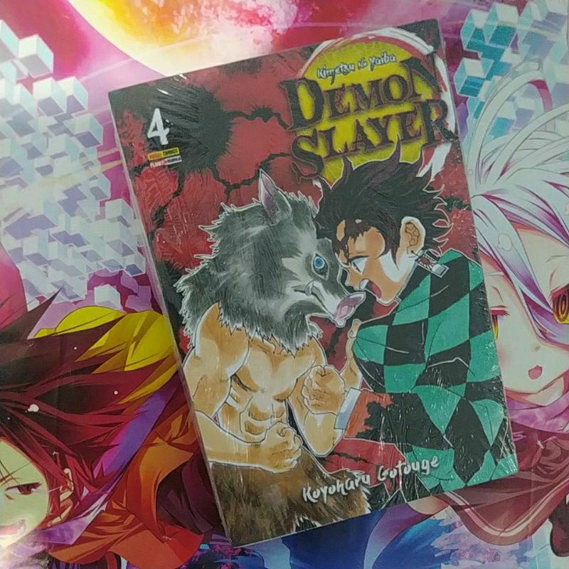 Mangá Demon Slayer - Volume 4 ( Lacrado ) | Shopee Brasil