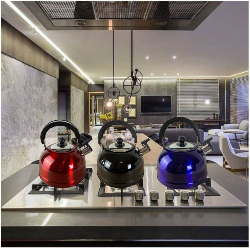 Chaleira de Aço Inoxidavel - Chaleira inox com apito, Chaleira inox com ...