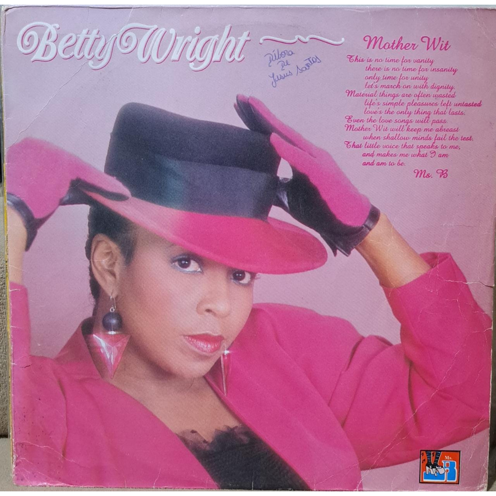 Disco de Vinil LP Betty Wright Mother Wit | Shopee Brasil