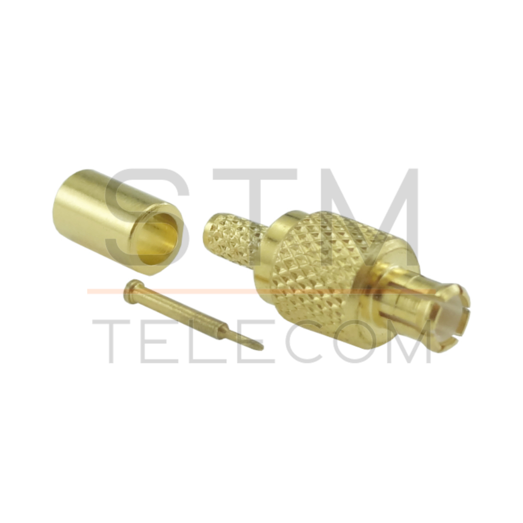 Conector Mcx Macho Reto Cabo Crimpagem Rg-174/316 14004 | Shopee Brasil