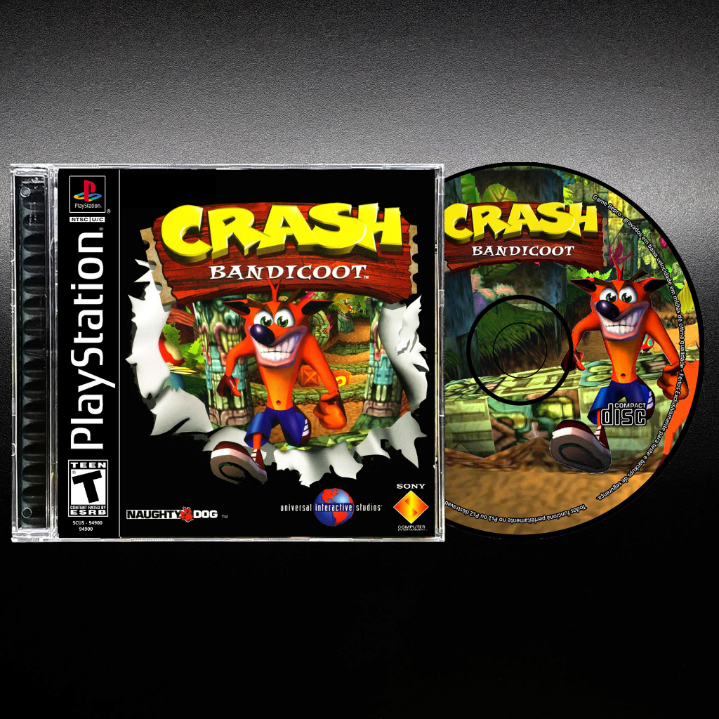 Crash Bandicoot - Repro Ps1 / Psx / Patch Retro Game Play 1 - Escorrega ...