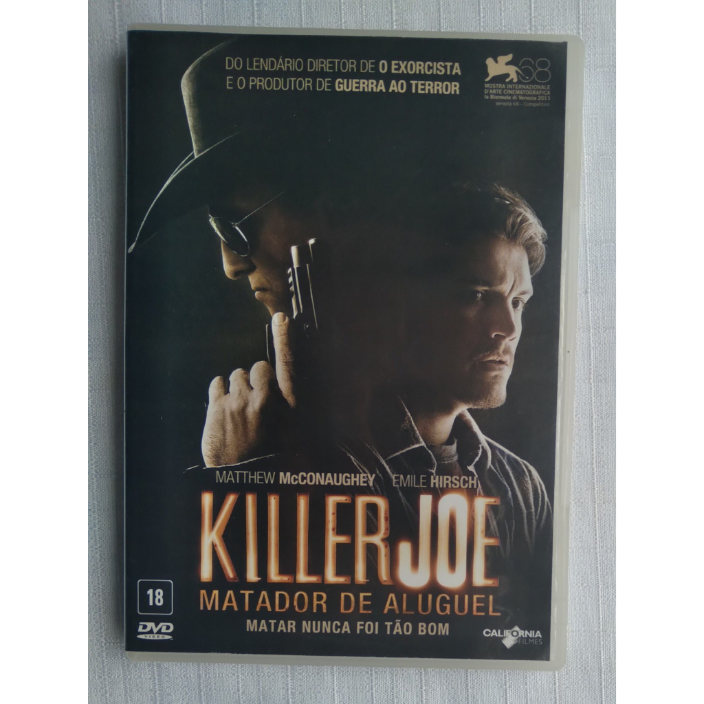 Dvd Killer Joe - Matador de aluguel (original) | Shopee Brasil