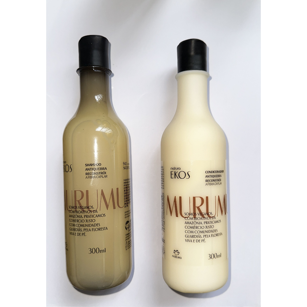 Kit Natura Ekos Murumuru Shampoo e Condicionador Para Nutrição Capilar ...
