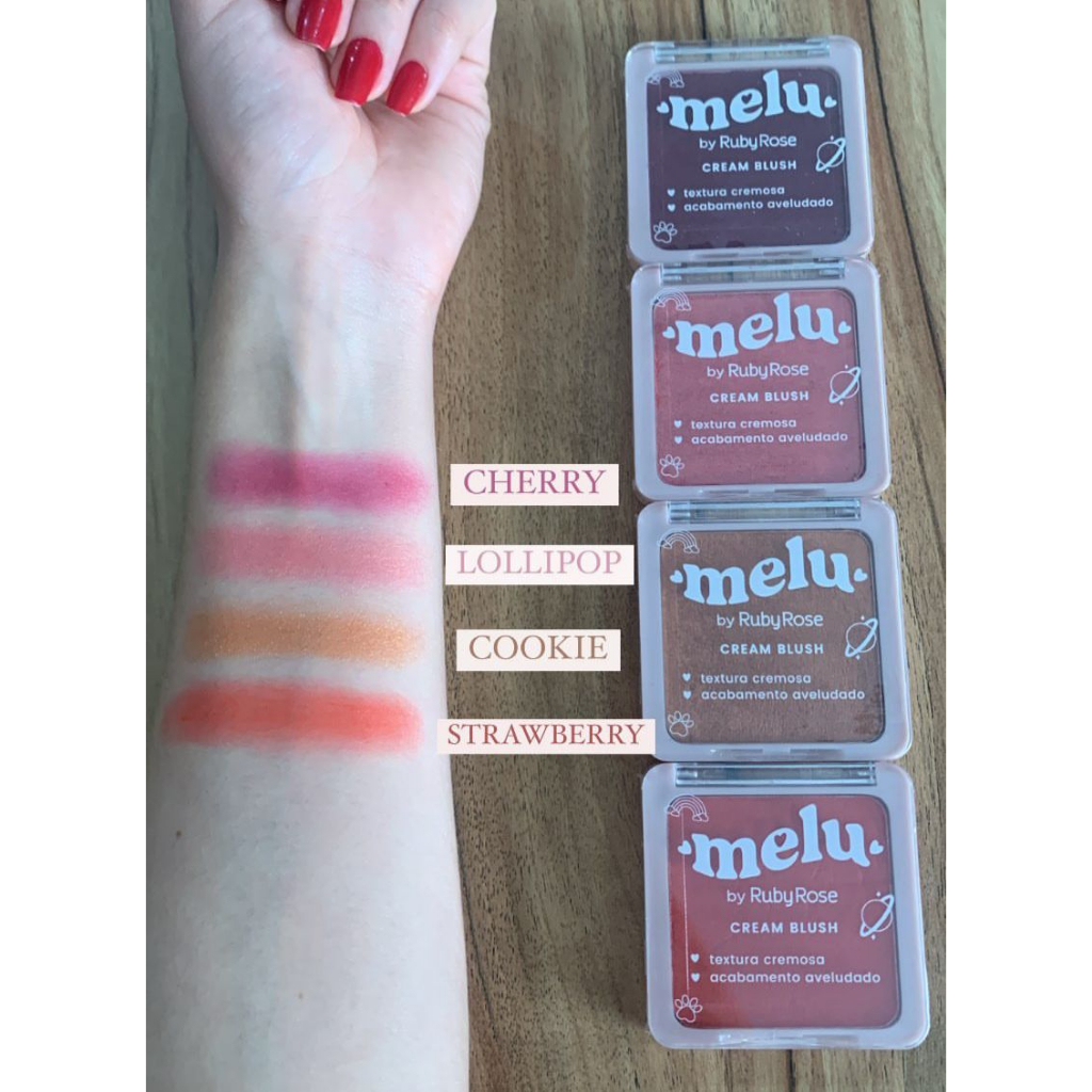 Cream Blush Melu by Ruby Rose 9G | Shopee Brasil