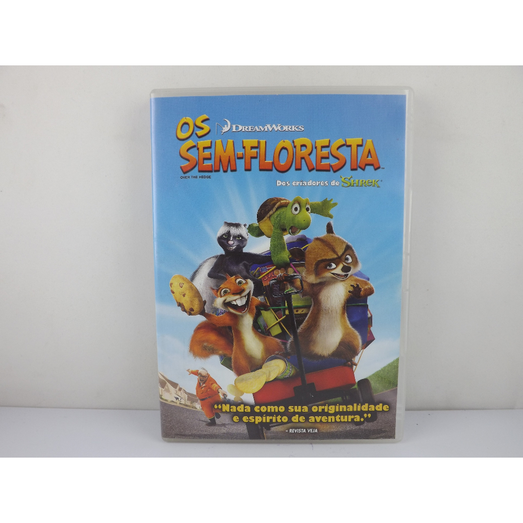 Dvd Original Os Sem Floresta Animações Dreamwork Semi Novo | Shopee Brasil