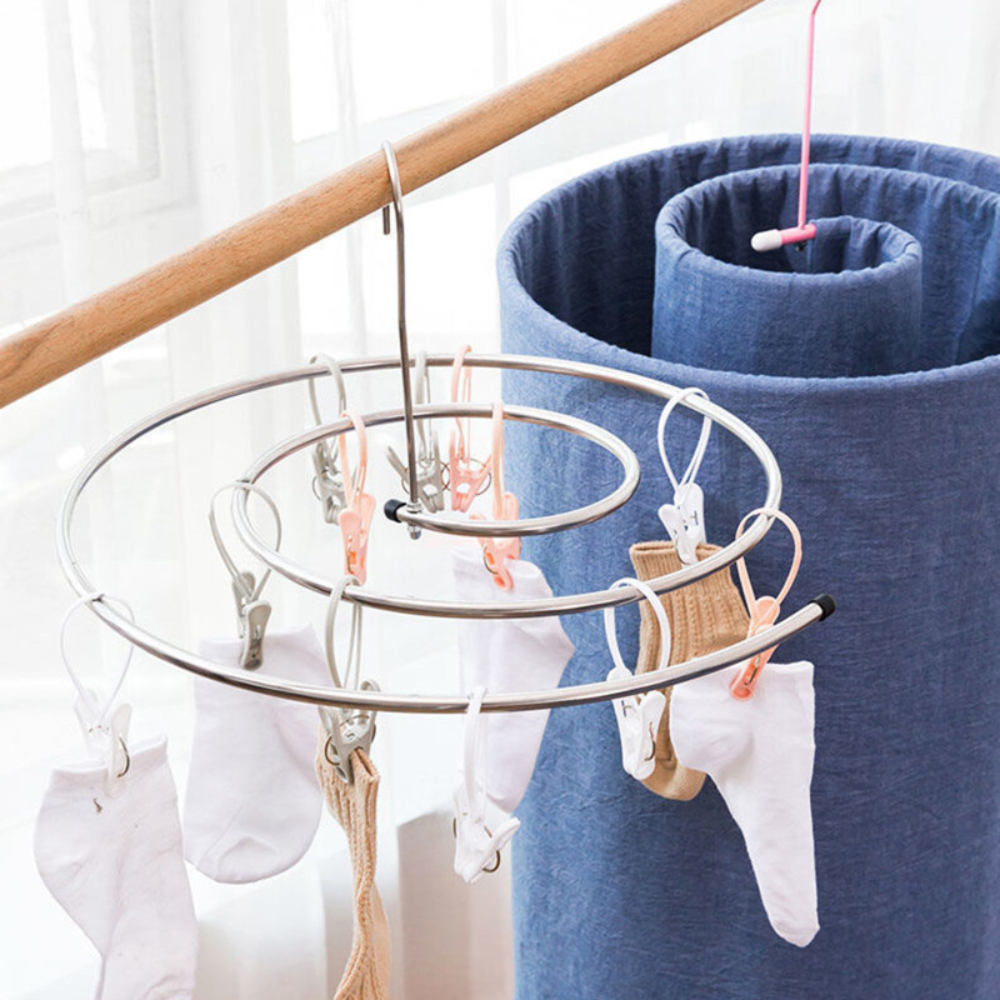 Varal em Espiral para Lençóis Cobertores e Cortinas Varal Turbo ...