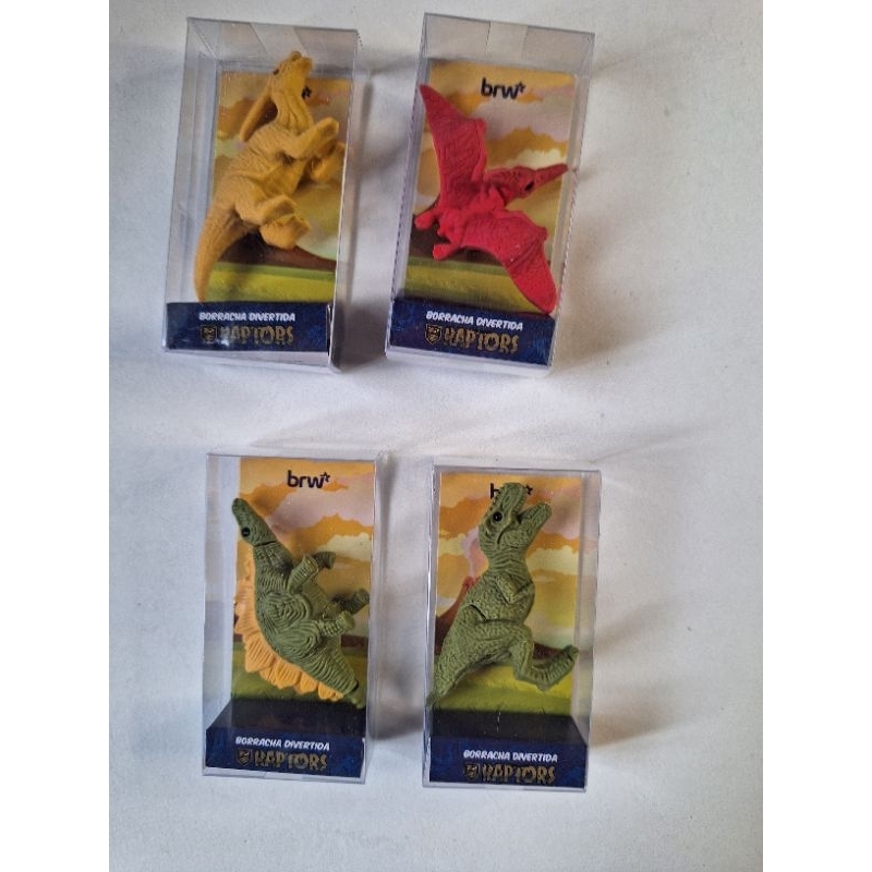 Borracha Brw Raptors, em 4 formatos. | Shopee Brasil