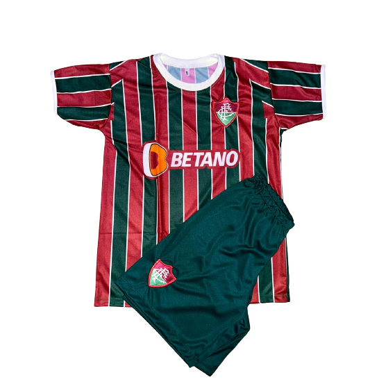kit conjunto infantil e juvenil do fluminense do marcelo | Shopee Brasil