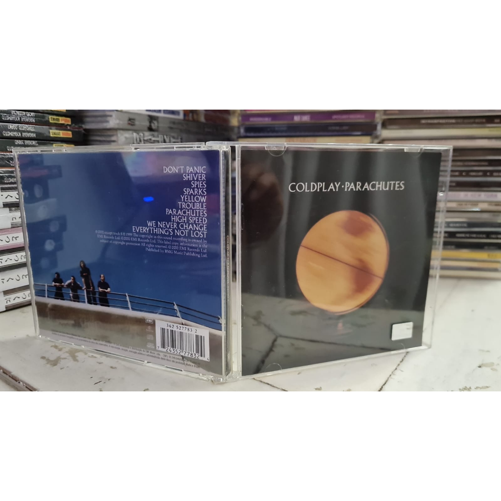 CD Coldplay Parachutes 2000 - Novo | Shopee Brasil