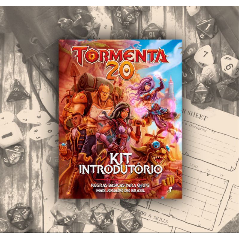TORMENTA 20 Kit Introdutório, FastPlay, Demo - Faz a Boa!
