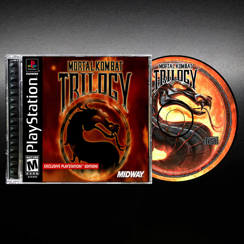 Mortal Kombat trilogy - MK - Repro Ps1 / Psx / Patch Retro Game Play 1 | Shopee Brasil