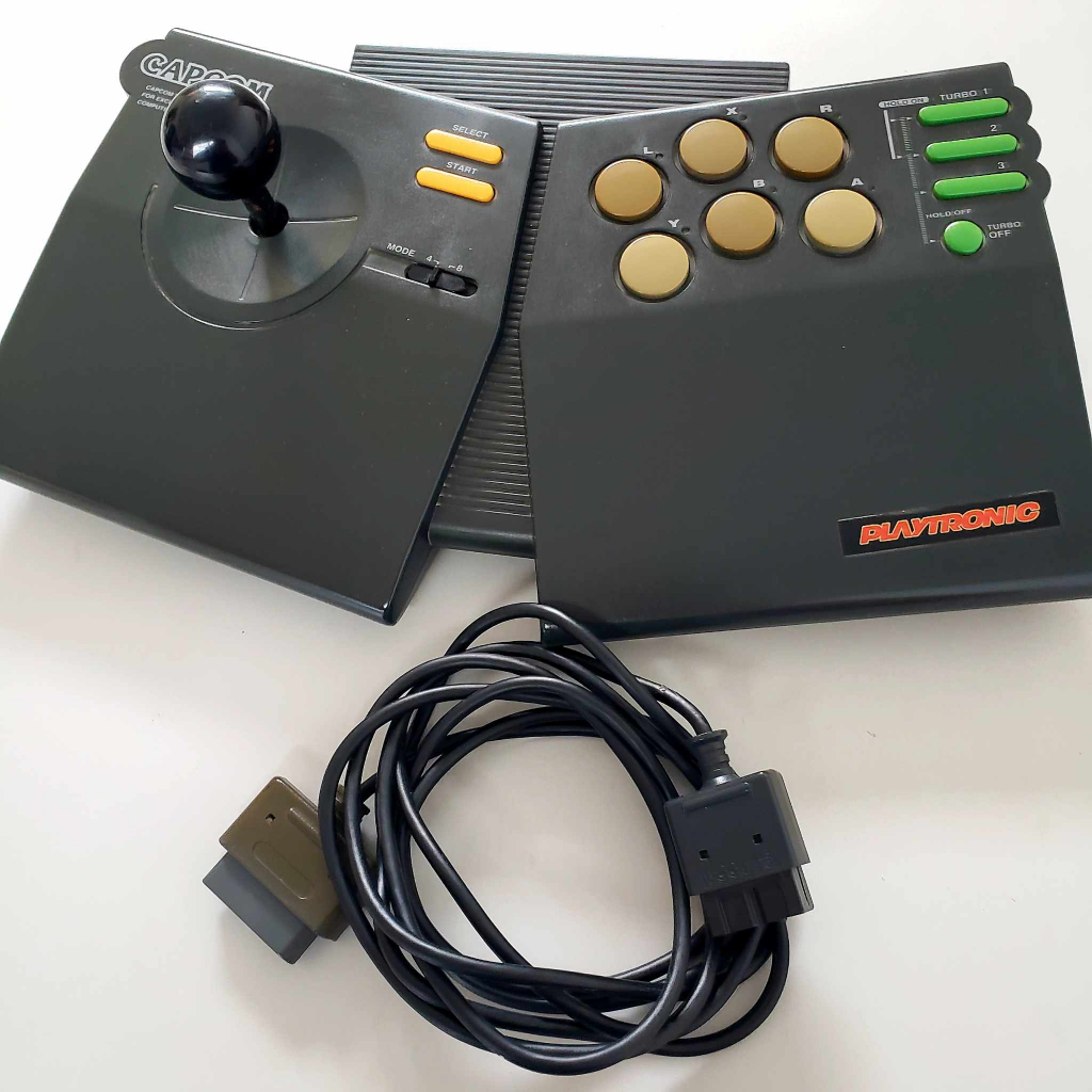 Controle Arcade Capcom Original Snes Super Nintendo | Shopee Brasil