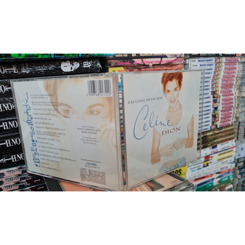 Celine Dion - Falling Into You - 1996 - CD | Shopee Brasil