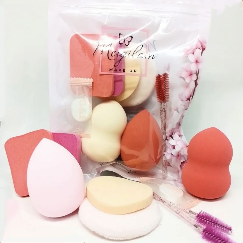 Kit de Esponja para Maquiagem - Diversos tamanhos e Modelos - 8 ...