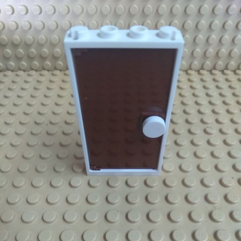 lego porta marrom quadro branco 40239 | Shopee Brasil