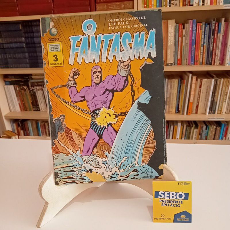 Gibi antigo HQ - O Fantasma n° 3 - no covil do demônio | Shopee Brasil