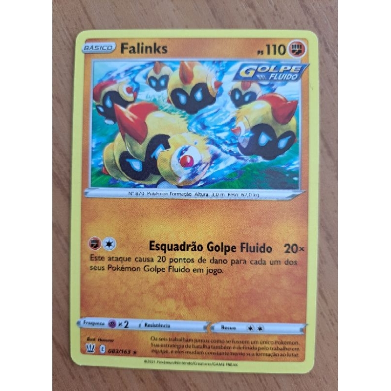 Card Pokémon Falinks original e nova | Shopee Brasil