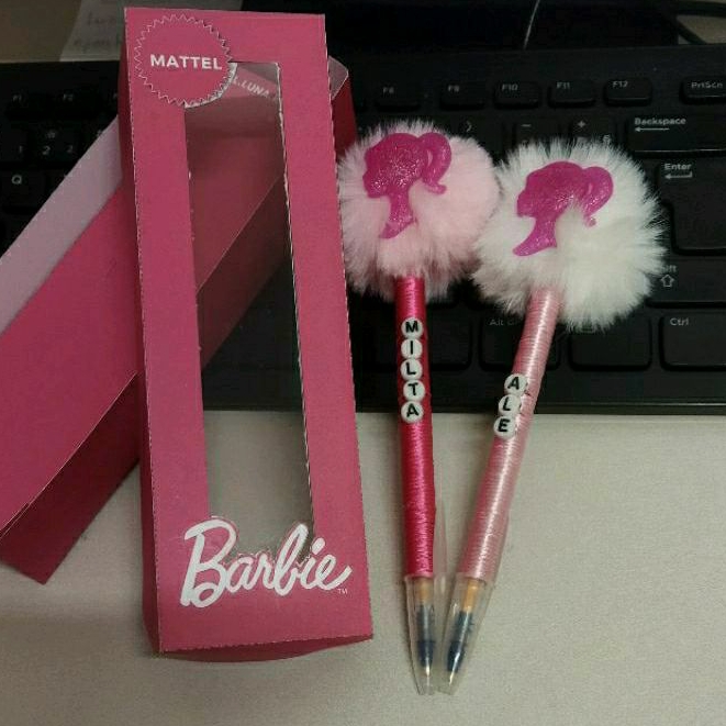Caneta Barbie - Personalizada | Shopee Brasil