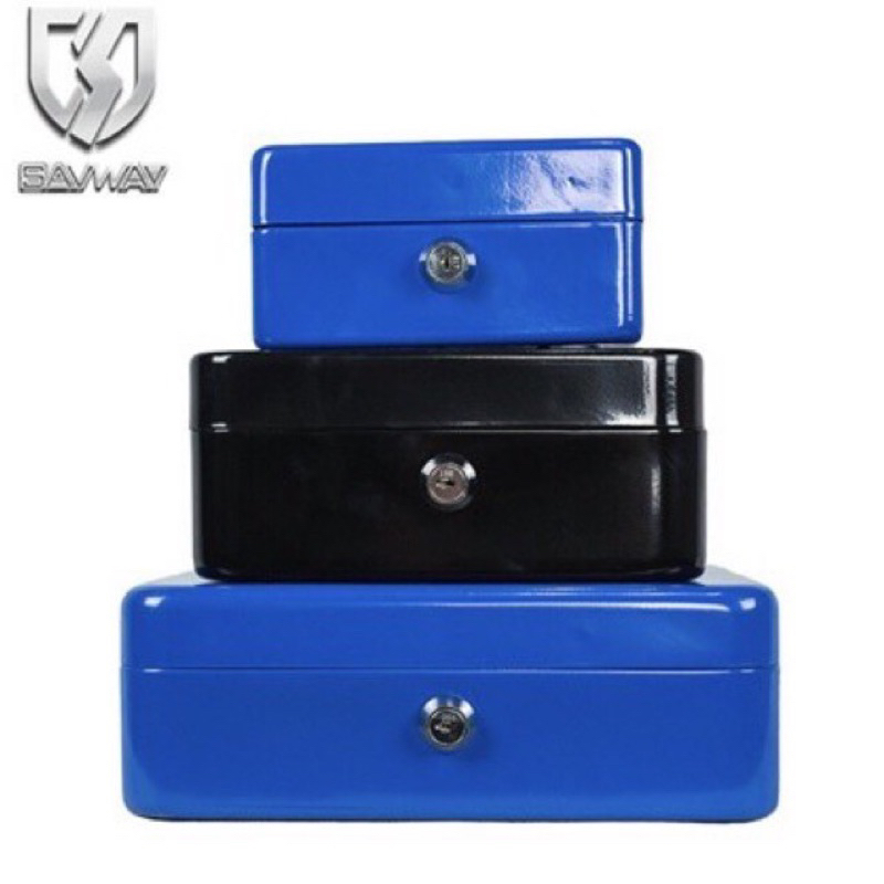Cofre Metal Cash Box Tamanho Proteja Seu Dinheiro Jóias Segurança ...